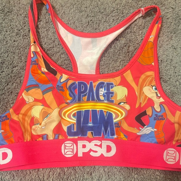 PSD | Intimates & Sleepwear | Psd Space Jam Sports Bra Size M | Poshmark
